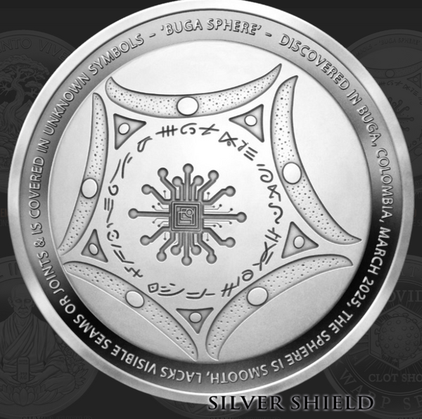 1oz Silver Shield Silver Proof 2025 BUGA UFO – Yorkshire Bullion