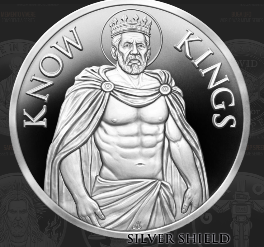 1oz Silver Shield Silver Proof 2025 KNOW KINGS – Yorkshire Bullion